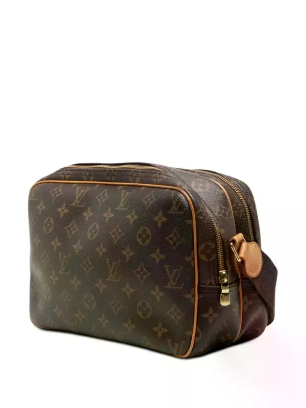 LOUIS VUITTON 1999 Monogram Reporter Pm Crossbody Bag - Brown