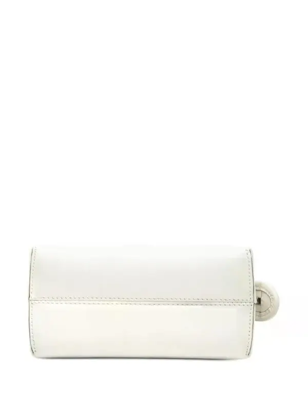 Fendi Mini Leather Satchel - White