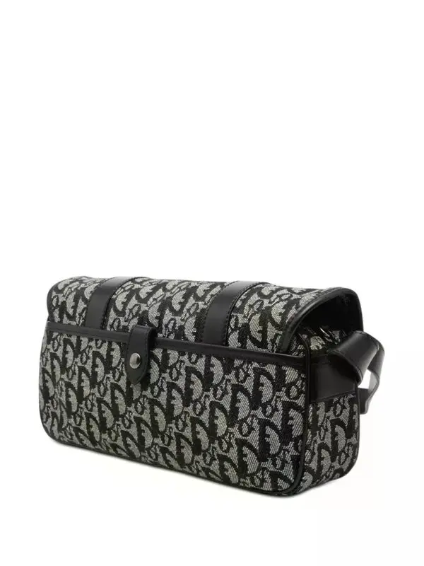 Dior 2003 Diorissimo Trotter Canvas Crossbody Bag