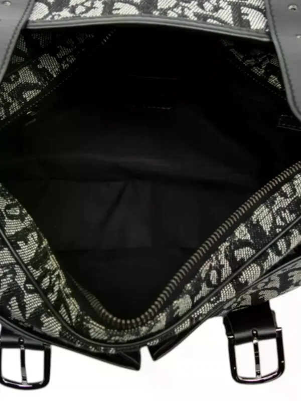 Dior 2003 Diorissimo Trotter Canvas Crossbody Bag