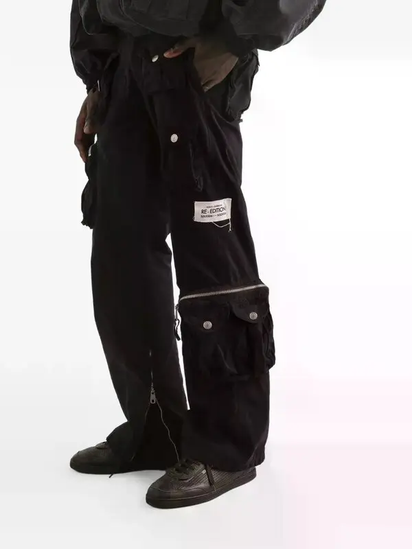 Dolce & Gabbana Waxed Faille Trousers - Black