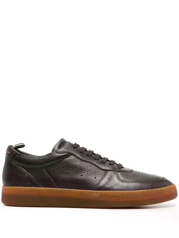 Officine Creative Asset 001 Leather Sneakers - Brown