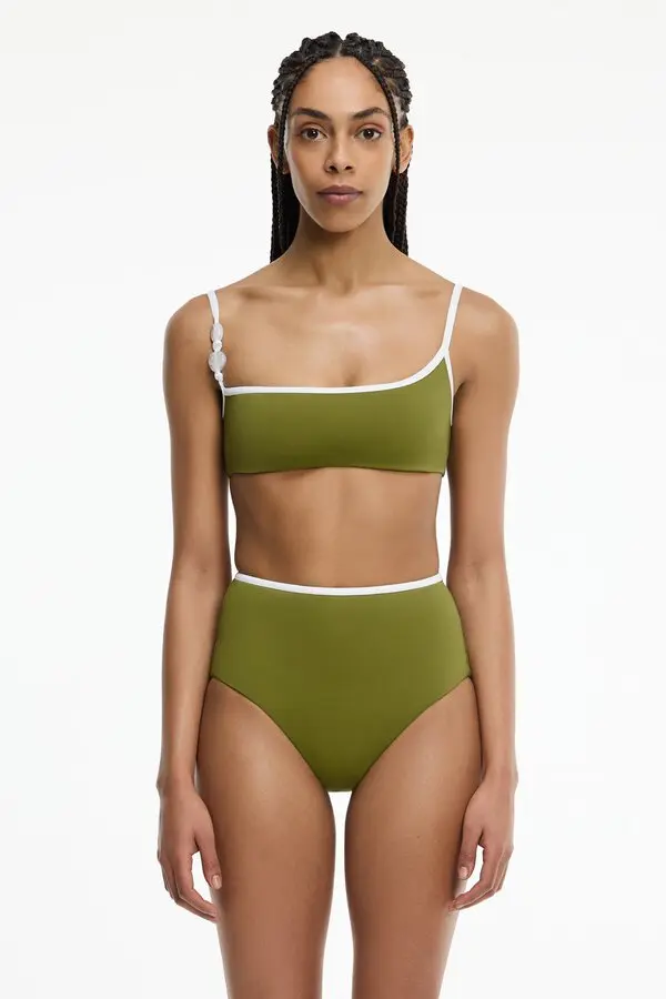 Significant Other High-waisted Bikini Brief - Martini