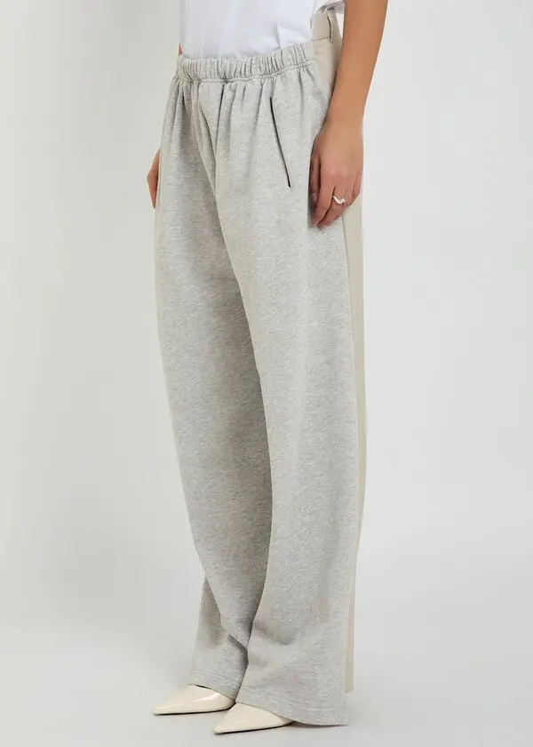 BETTTER Contrasting Cotton And Wool-blend Trousers
