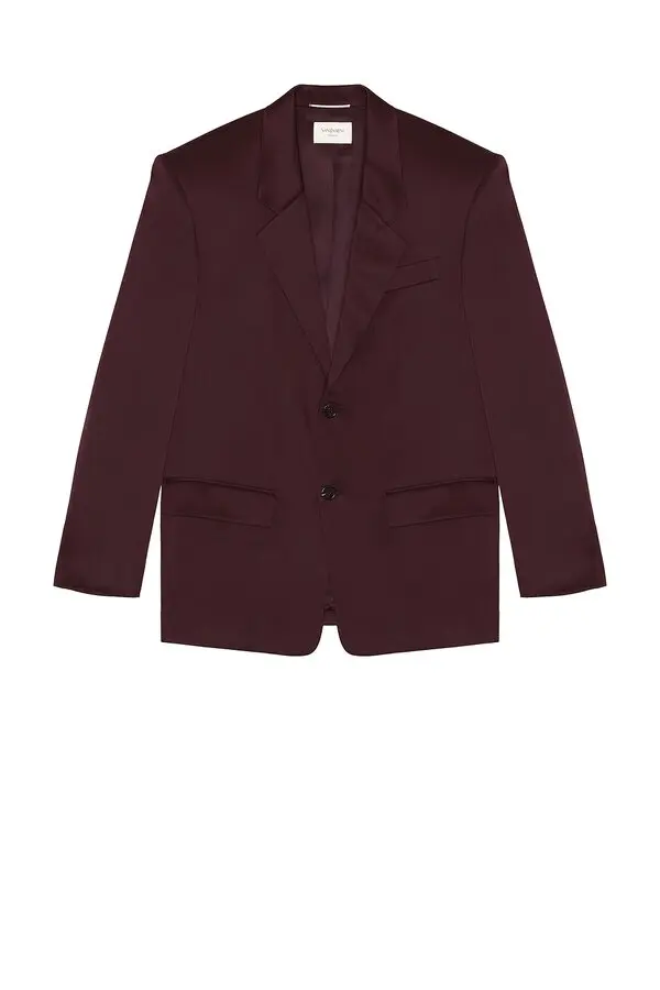 Saint Laurent Fit Fluide In Wine