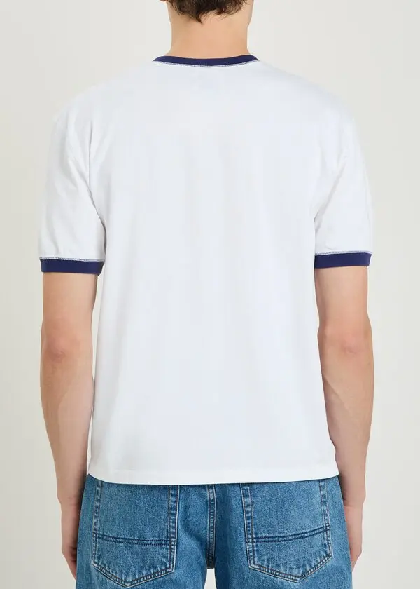 DRAKE'S Cotton T-shirt