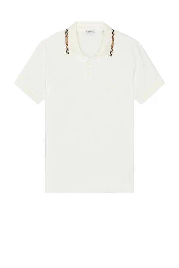 Burberry Eddie Polo - Chalk