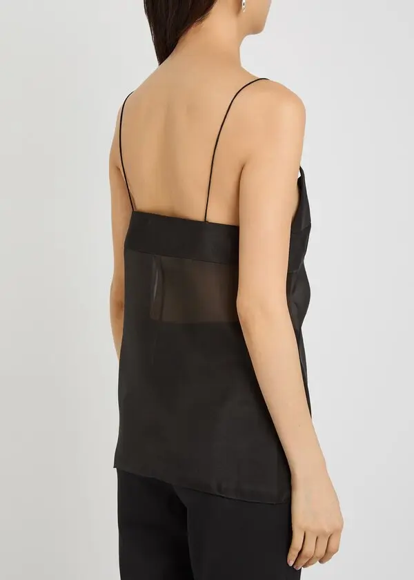 VORANIDA Jane Silk Organza Top