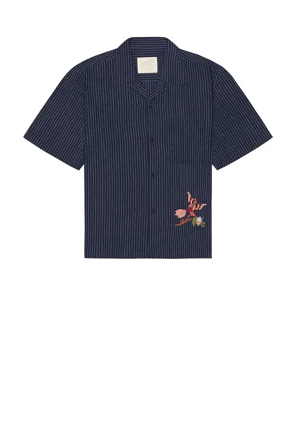 KARDO Rohit Shirt In Navy - Indigo