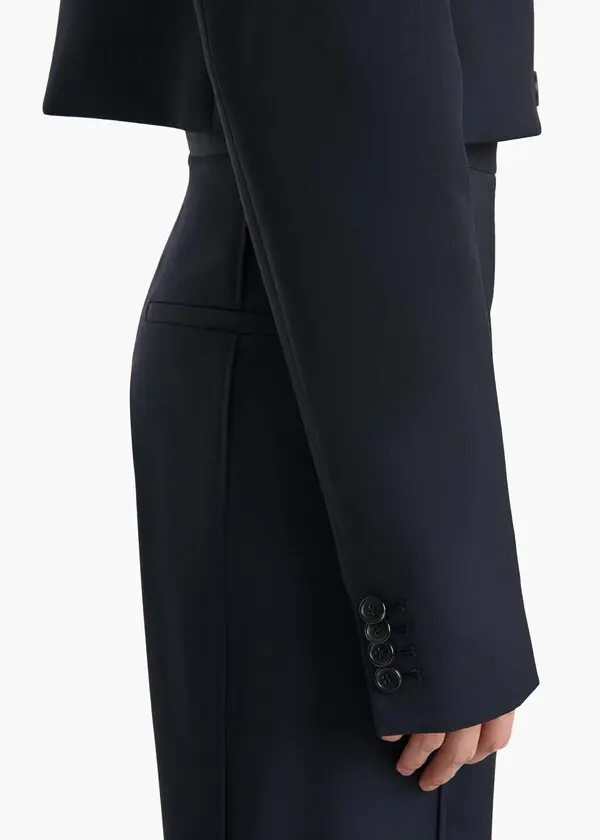 Khaite Roto Jacket - Dark Navy
