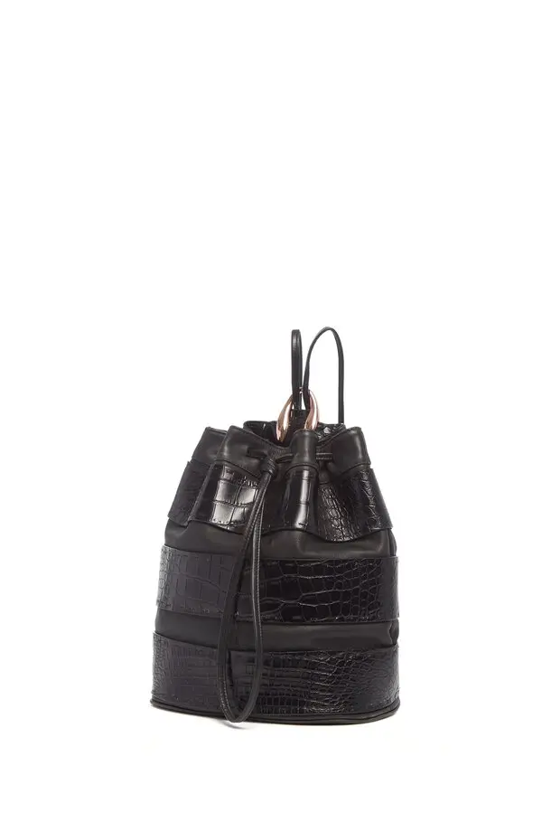 Gabriela Hearst Nappa And Crocodile Leather Backpack