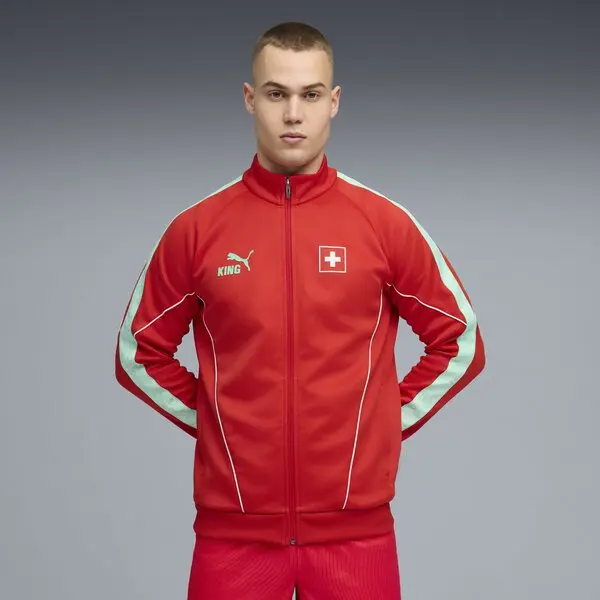 PUMA Switzerland King Anthem Jacket - Red