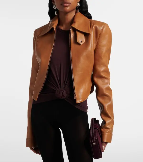 Magda Butrym Leather Jacket