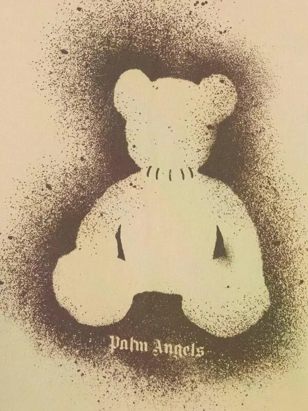 Palm Angels Bear Graphic T-shirt - Neutrals