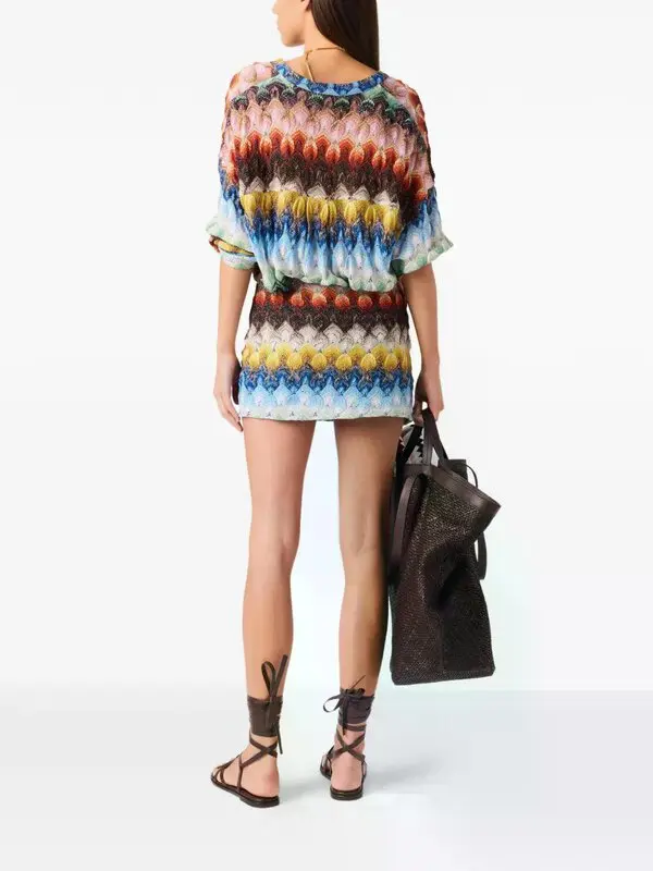 Missoni Patterned Mini Skirt