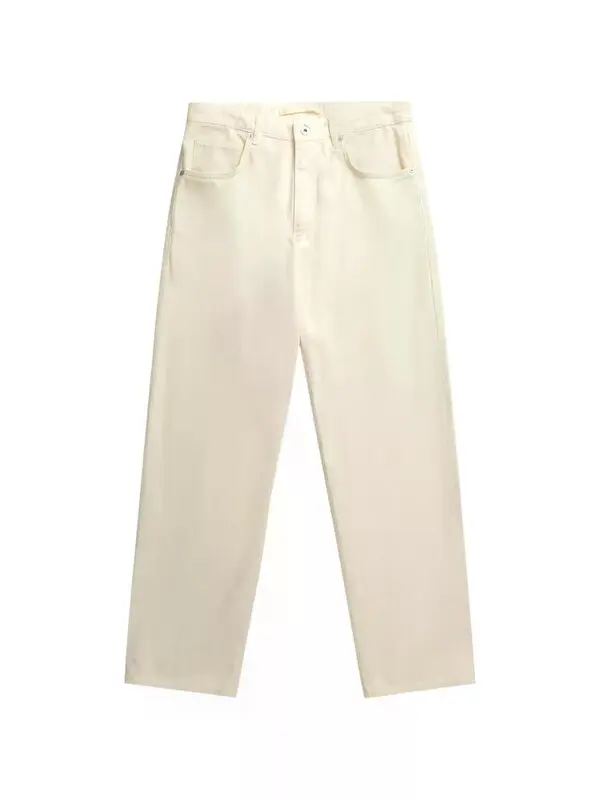 Norse Projects Relaxed Trousers With Label Appliqu