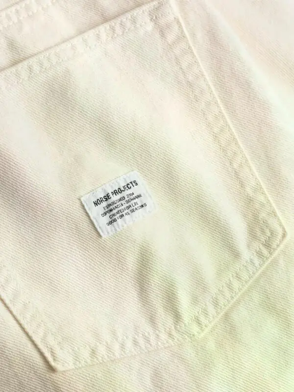 Norse Projects Relaxed Trousers With Label Appliqu