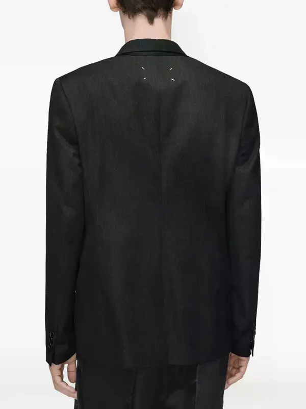 MAISON MARGIELA Scarf Tailored Wool Jacket