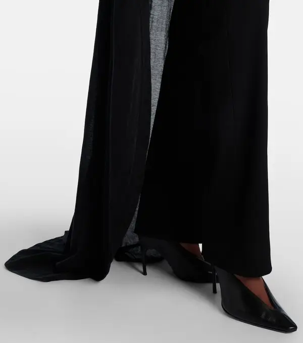 Balenciaga Duchesse Leather Pumps - Black