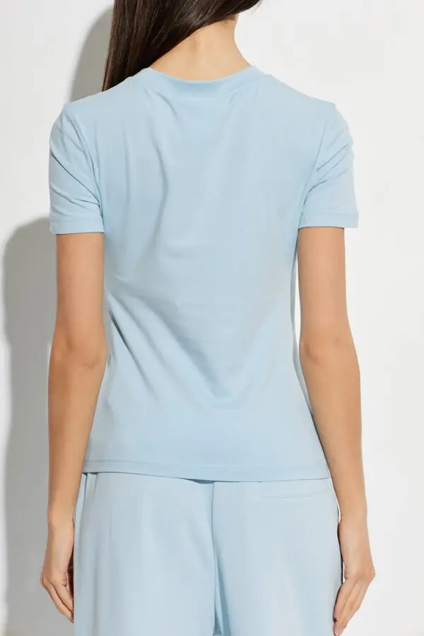 Versace Logo-printed T-shirt - Light Blue