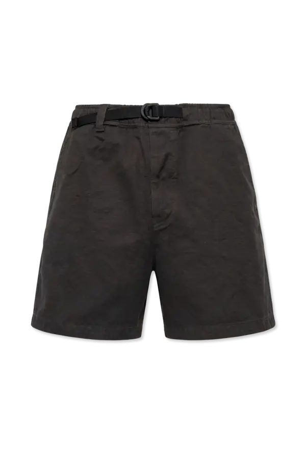 Stone Island Shorts With Belt - Black