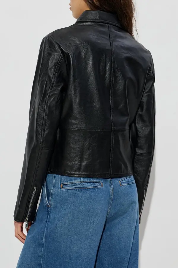 SAMSØE SAMSØE Sashiloh Leather Jacket