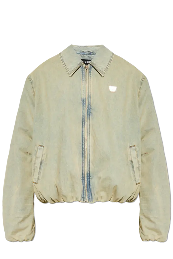 MISBHV Vintage-effect Denim Jacket - Blue