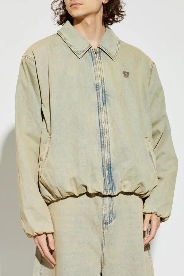 MISBHV Vintage-effect Denim Jacket - Blue