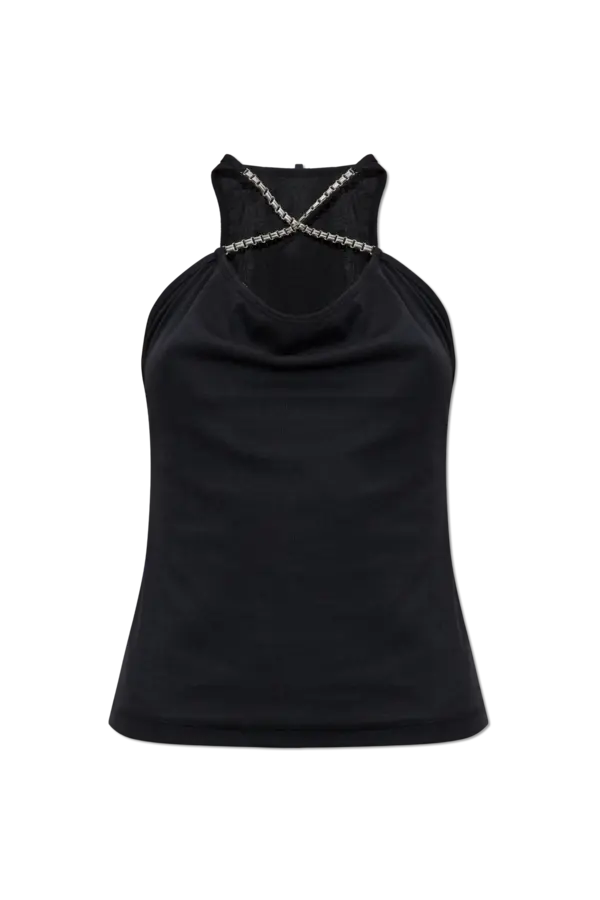 MISBHV Strappy Top With Chain Detail