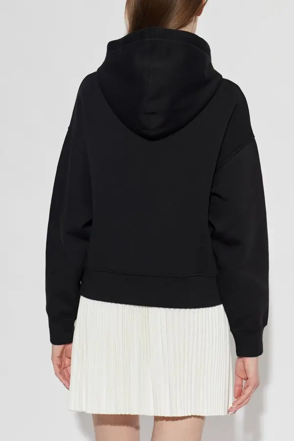 Lacoste Relaxed Fit Hoodie - Black