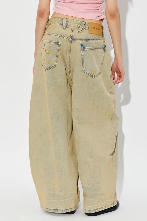 MISBHV Wide-leg Denim Jeans