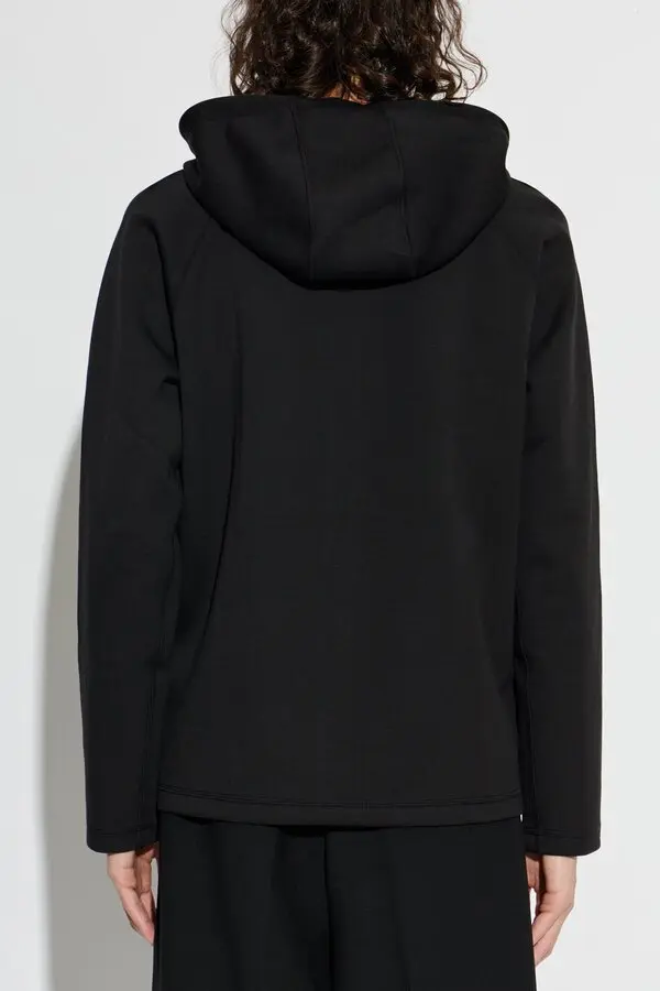 Lacoste Relaxed Fit Full Zip Hoodie - Black