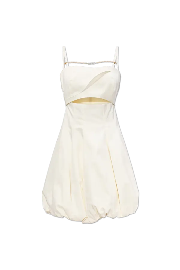 Versace Short Dress With Decorative Slits