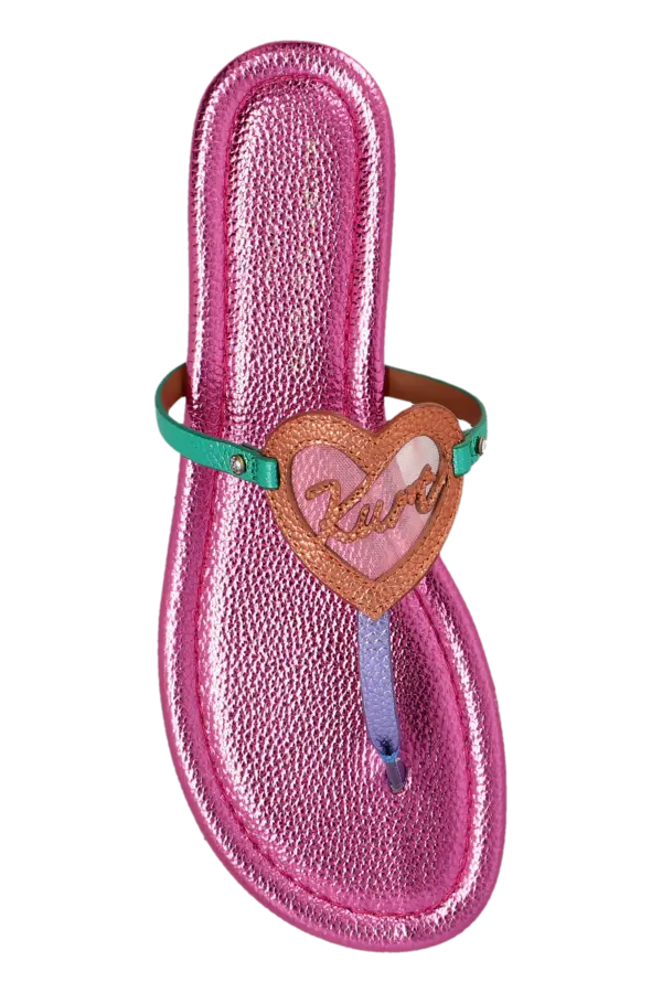 Kurt Geiger Heart Flip-flops - Pink