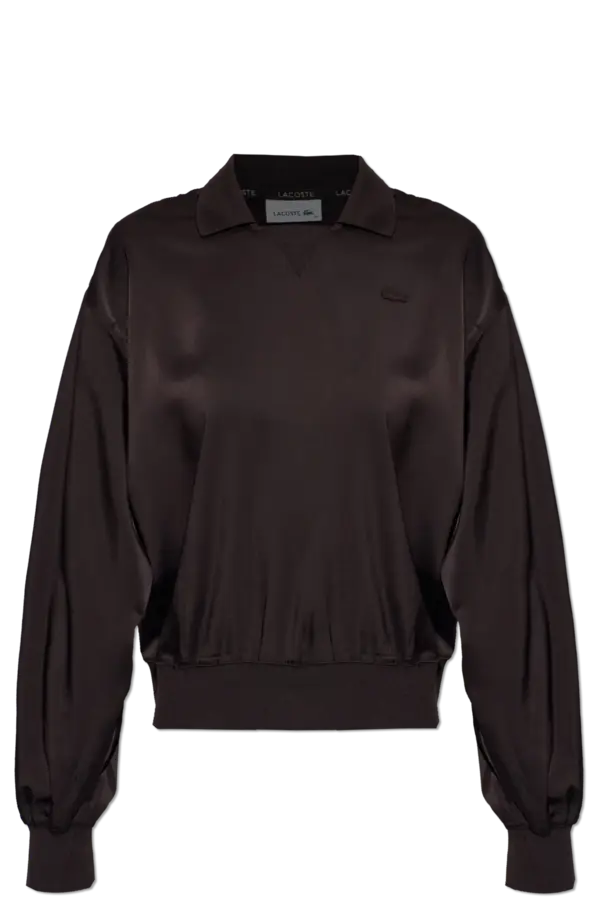 Lacoste Long-sleeve Polo - Brown