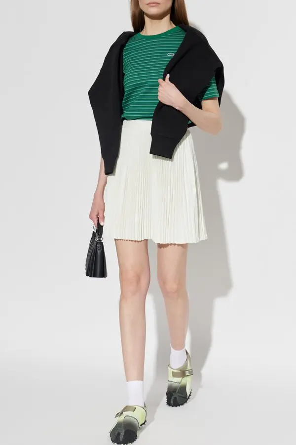Lacoste Striped Logo T-shirt