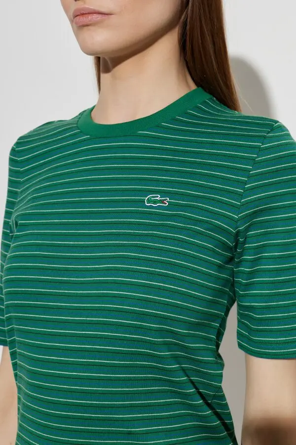 Lacoste Striped Logo T-shirt