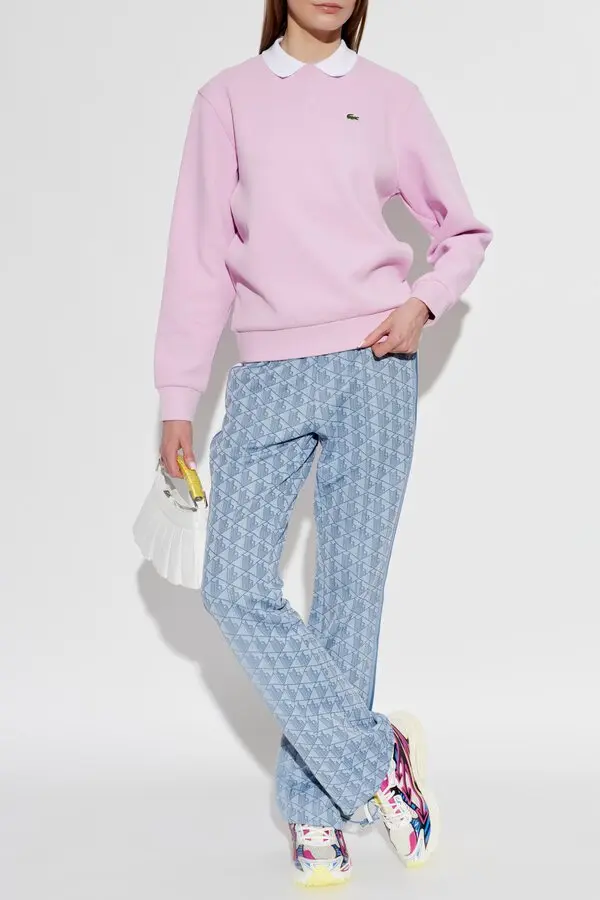 Lacoste Flared Leg Trousers - Blue