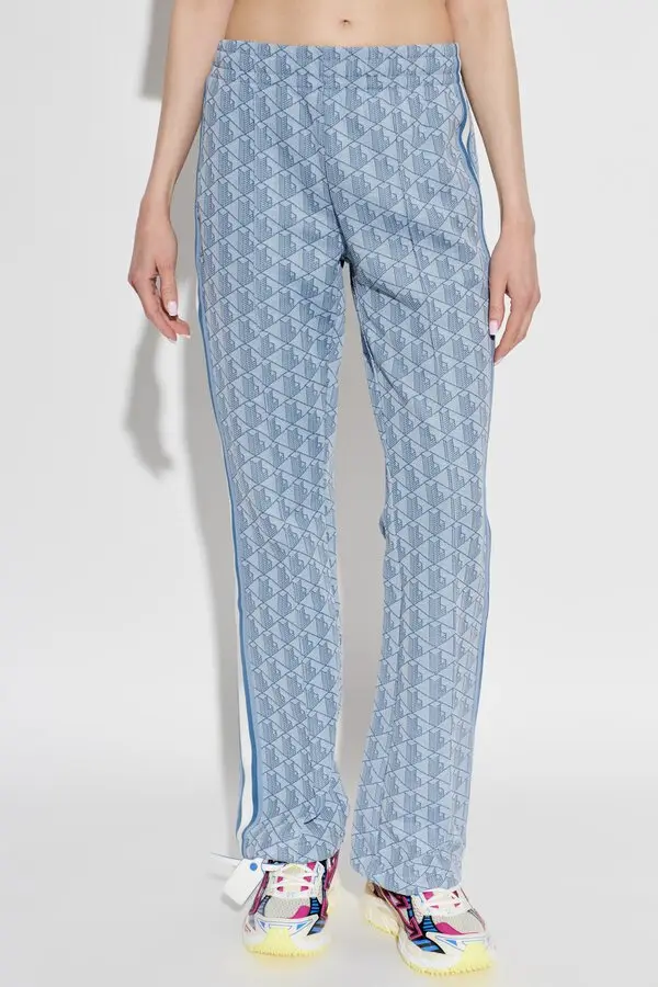 Lacoste Flared Leg Trousers - Blue