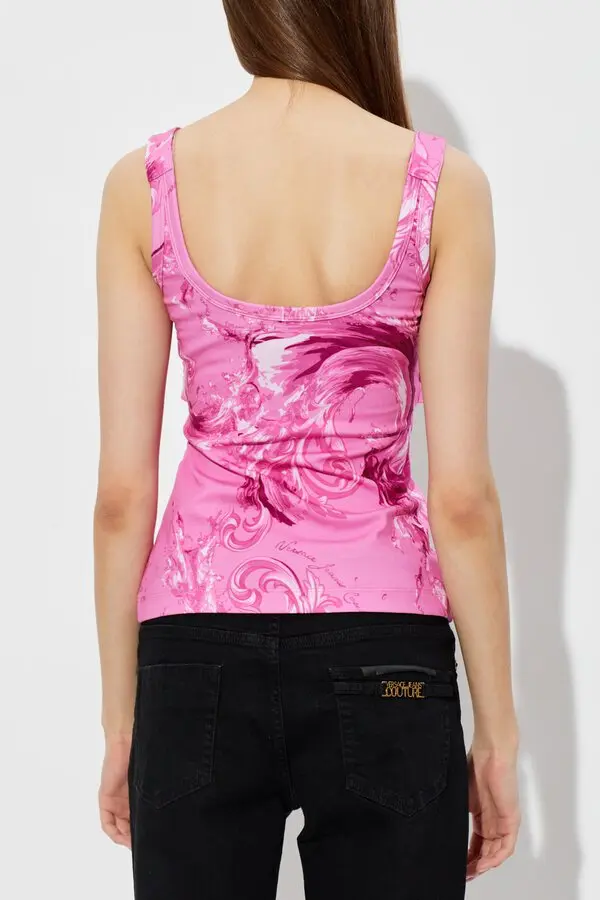 Versace Buckle Detail Top
