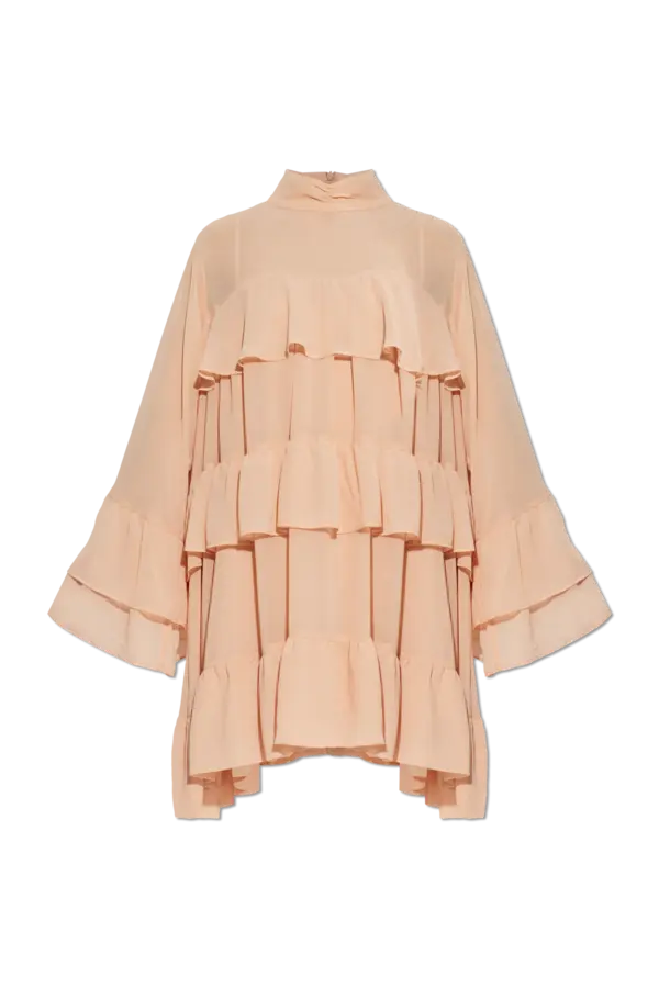 GESTUZ Gzchiffany Ruffled Oversized Dress