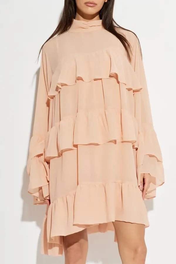 GESTUZ Gzchiffany Ruffled Oversized Dress