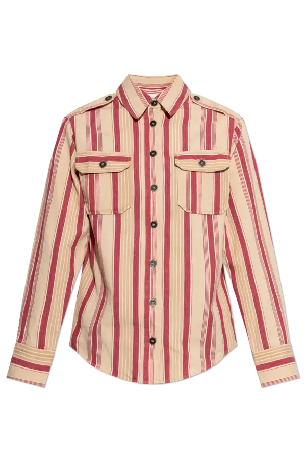 MARANT ETOILE Gelva' Shirt - Beige