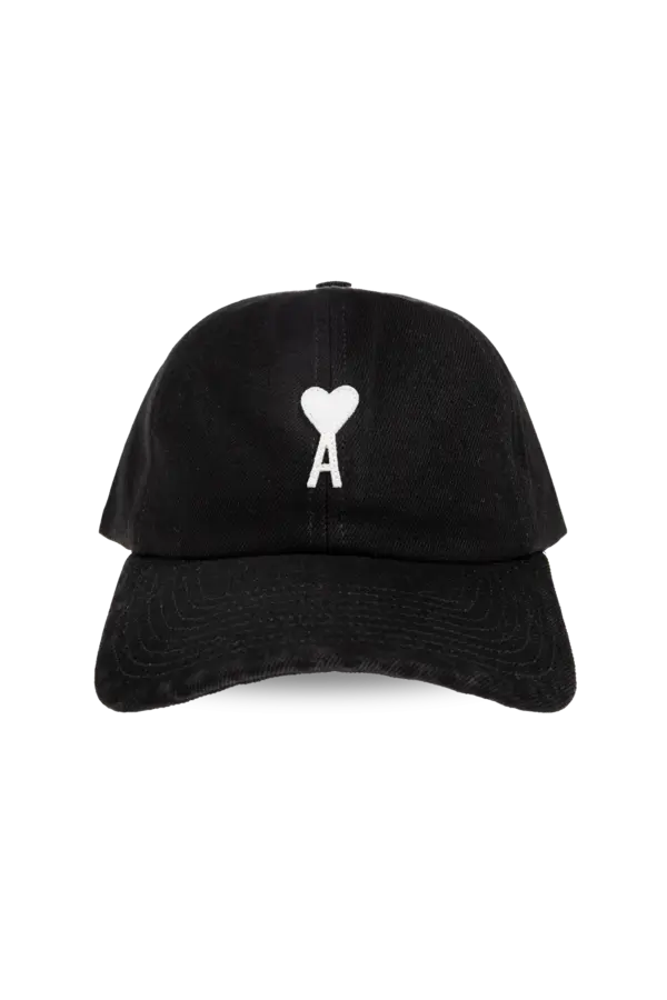 Ami Baseball Cap - Black
