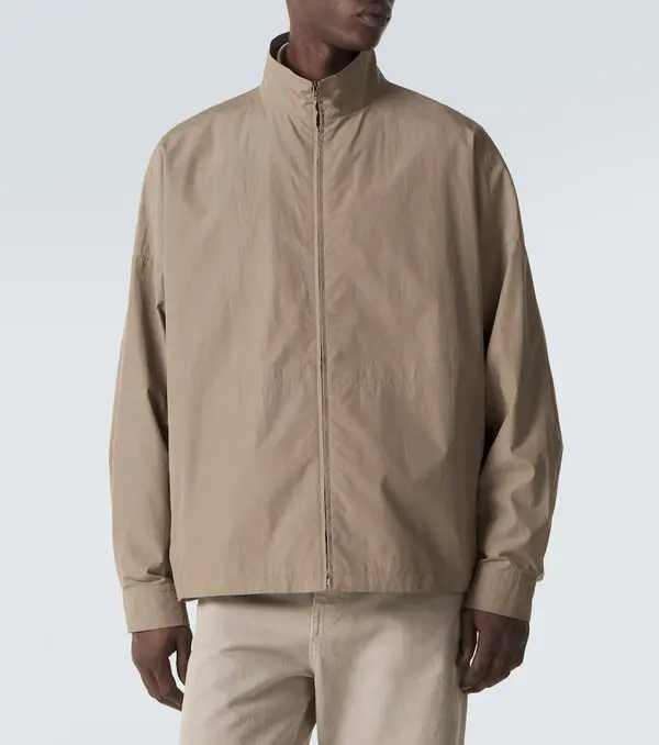 THE ROW Trenton Cotton Jacket - Green