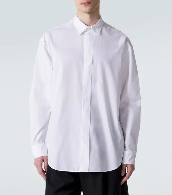 THE ROW Nilo Cotton Poplin Shirt