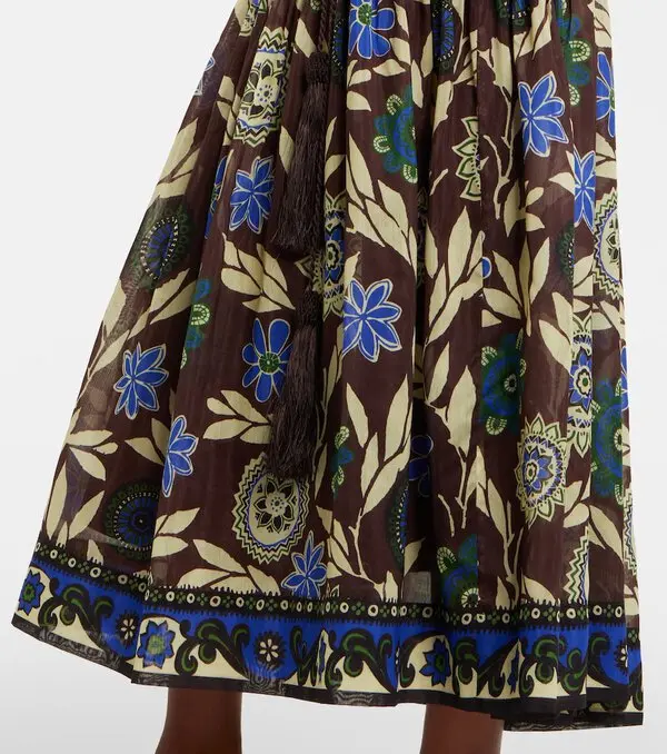 ALEMAIS Jasper Printed Shirt Dress