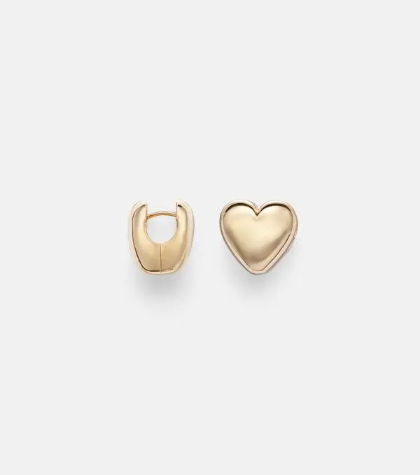 ROXANNE FIRST Puffy Heart 14kt Earrings