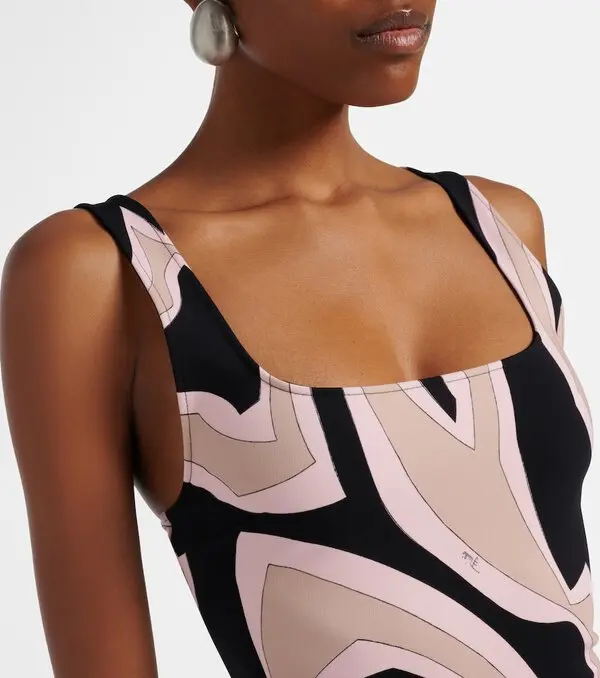 Emilio Pucci Labirinto Jersey Mini Dress