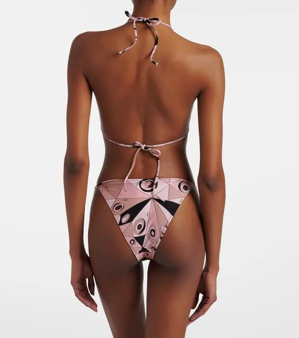 Emilio Pucci Occhi Bikini Bottoms - Pink